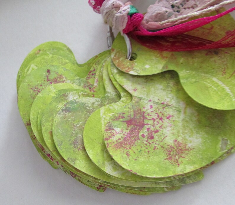 Hand Printed Heart Shaped Flash Cards Blank Note Cards With - Etsy