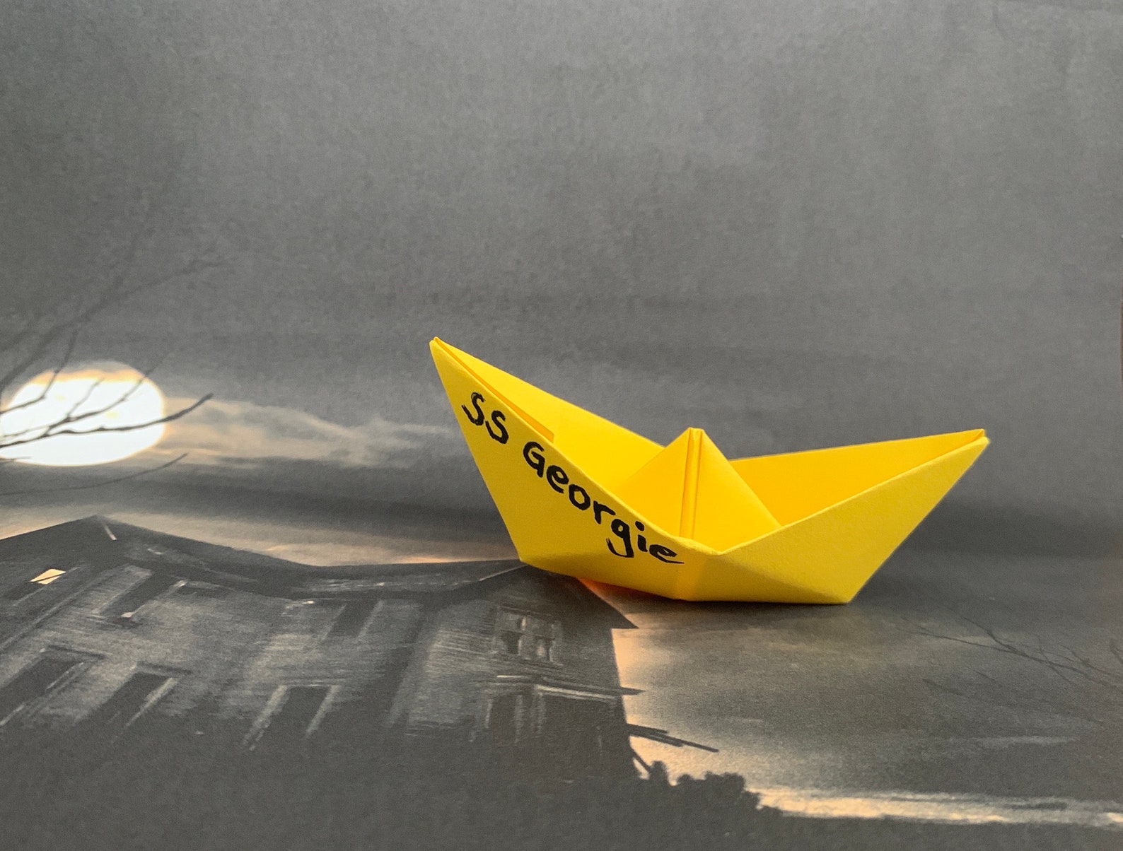 SS Georgie Paper Boat Halloween Costume Prop Pennywise Steven - Etsy