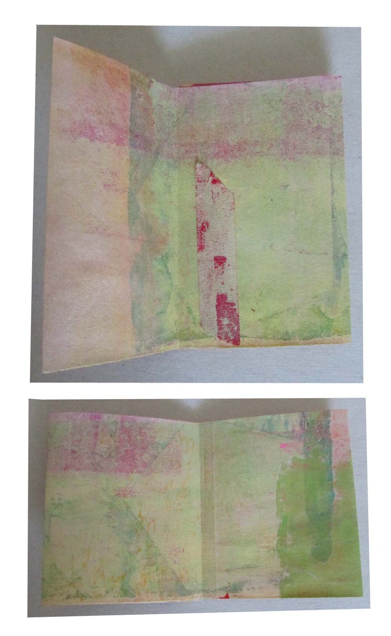 Handmade Miniature Pocketbook Concertina Book Journal - Etsy