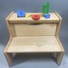 2 - Step Puzzle Stool. *** NEW **** - Etsy