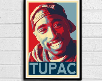2pac Wall Vinyl Decal Tupac Shakur Wall Sticker Home Interior | Etsy