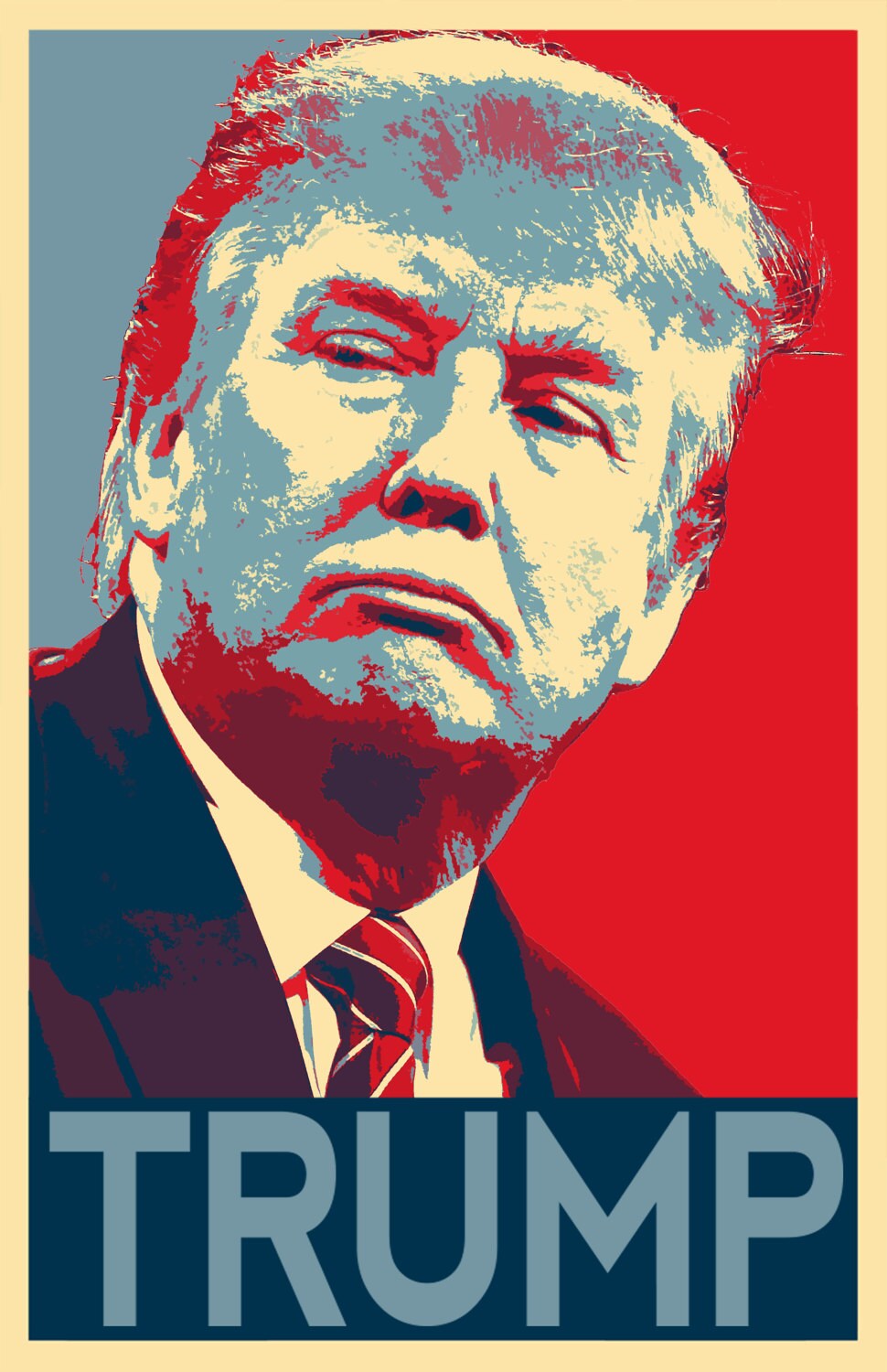 United States President Donald Trump Campaign Political Poster | Etsy
