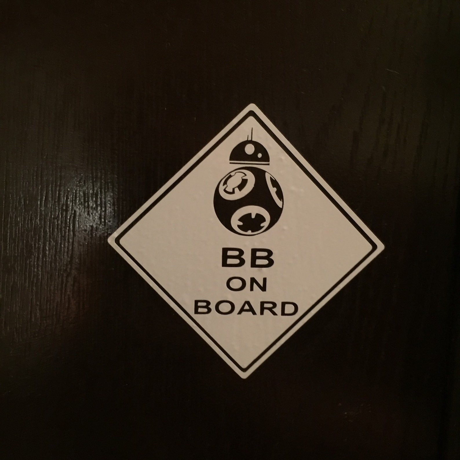 Star Wars BB on Board Decal | Etsy