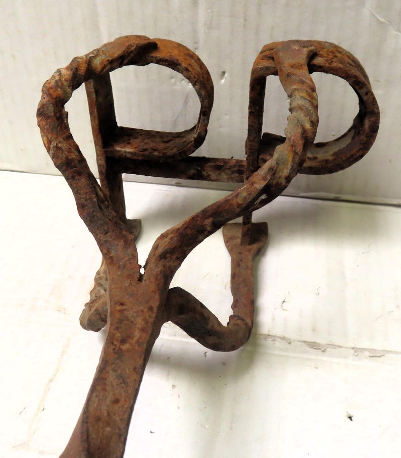 Antique Branding Iron - Letters PP - 16" Long - Etsy