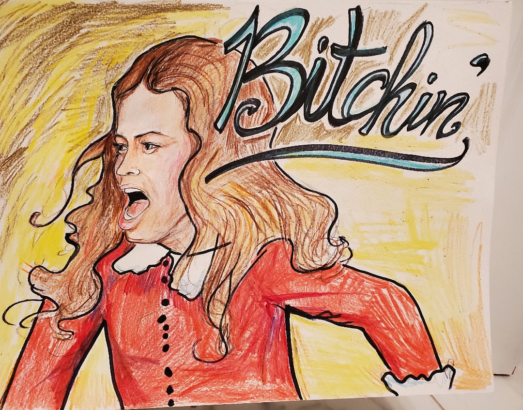 Veruca Salt Pop Art Illustration Willy Wonka Bitchin' - Etsy