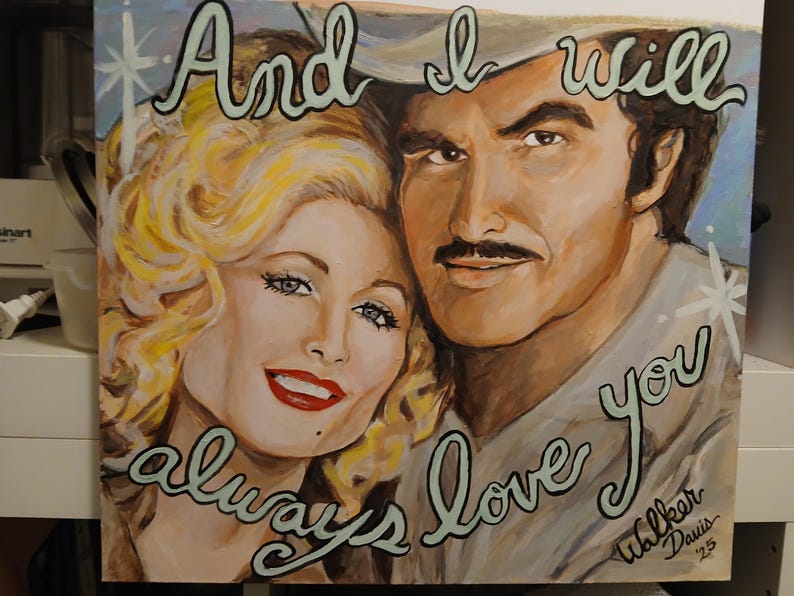 Best Little Whorehouse in Texas Original Painting on Illustration Board ...