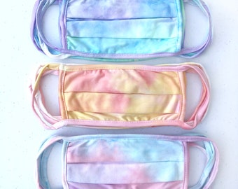 Tie Dye Face Mask - Etsy