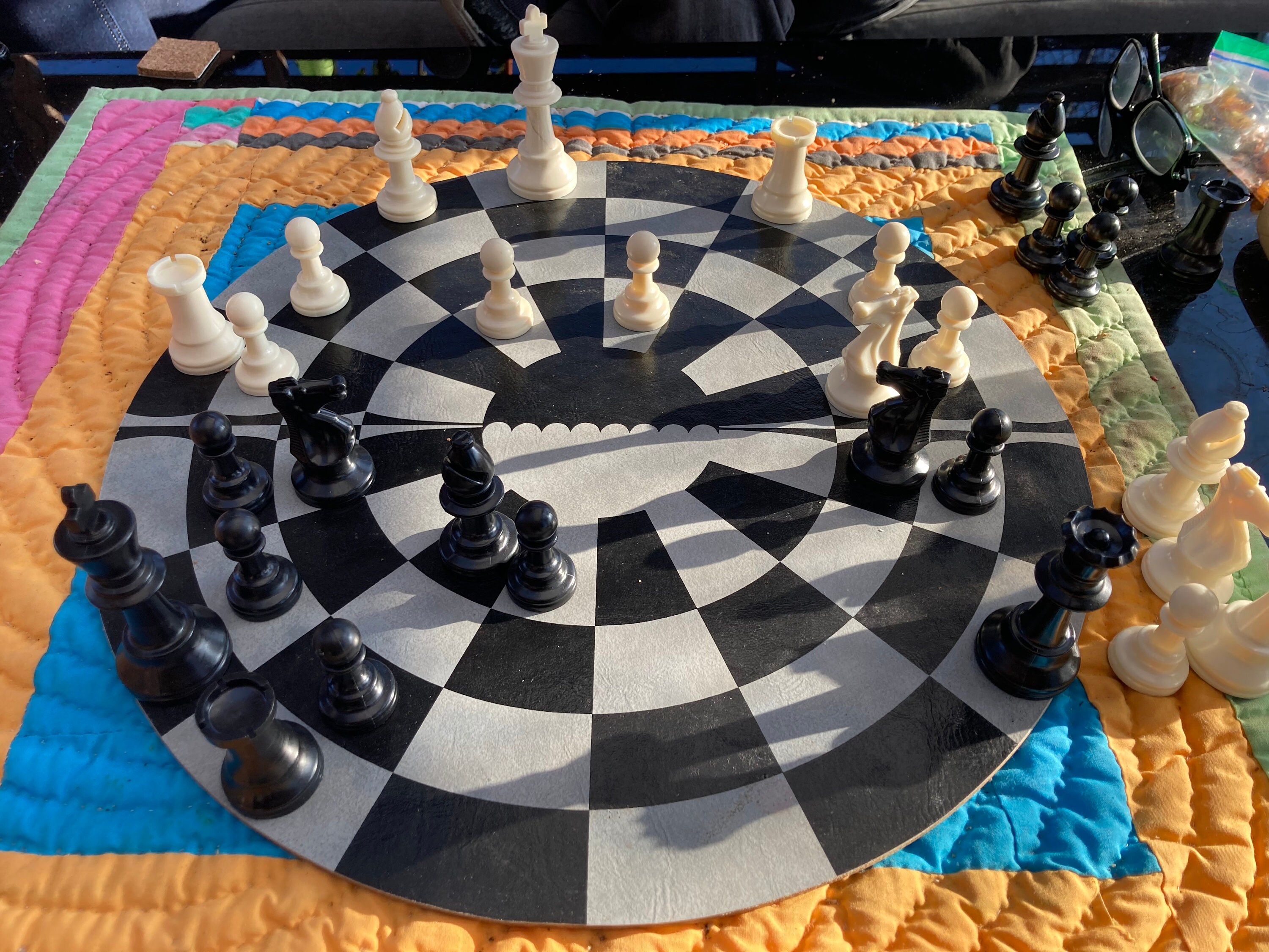 King Arthur’s Round Chess Table - Etsy