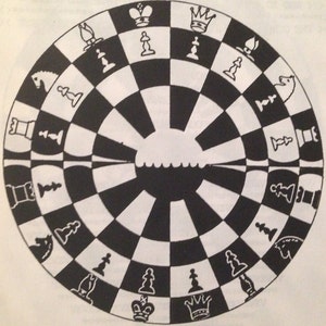 King Arthur’s Round Chess Table - Etsy