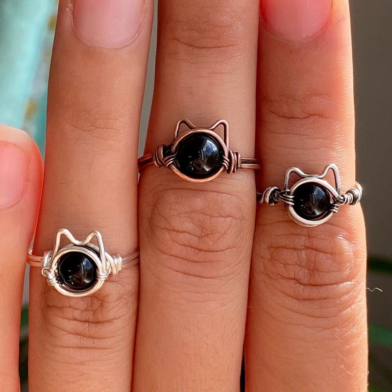 Cat Ring - Etsy