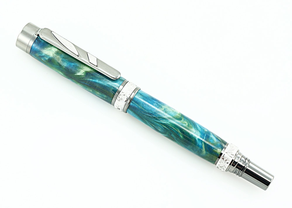 Acrylic Fountain Pen - Alien Eyes Acrylic - Fountain OR Rollerball ...