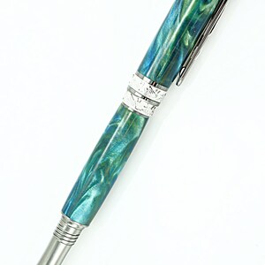 Acrylic Fountain Pen - Alien Eyes Acrylic - Fountain OR Rollerball ...