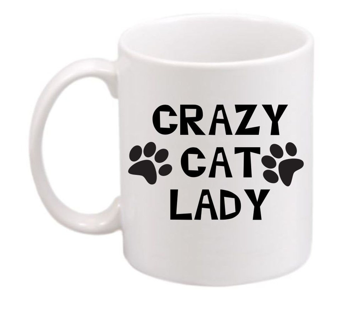 Crazy Cat Lady 211, Crazy Cat Lady Coffee Mug, Crazy Cat Lady Coffee ...