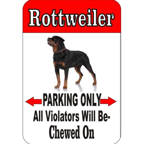 Rottweiler Sign - Etsy