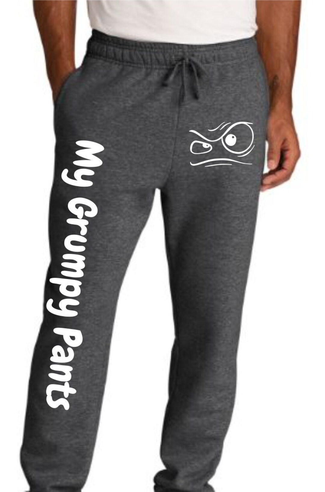 My Grumpy Pants, Grumpy Clothing, Grumpy Sweatpants - Etsy