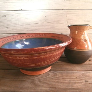 Baptismal Font and Pitcher - Etsy