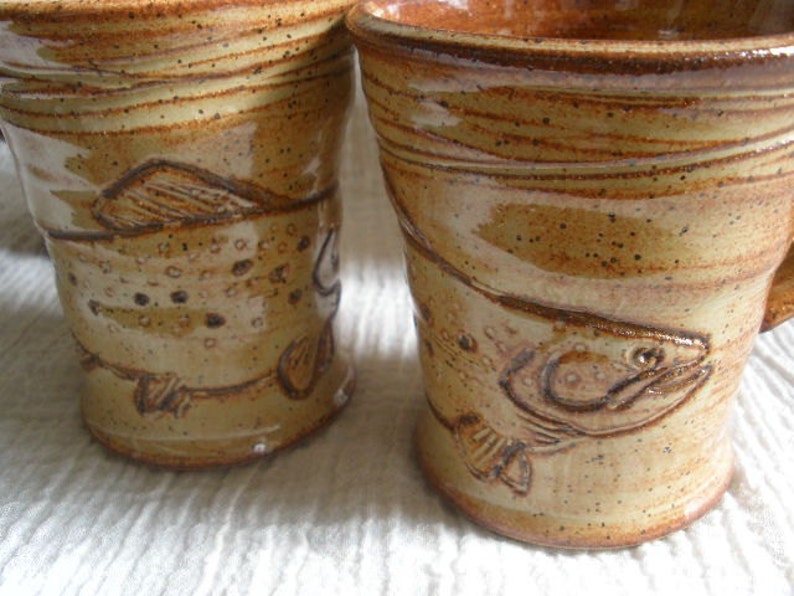 Brown Trout Coffee Mug - Etsy