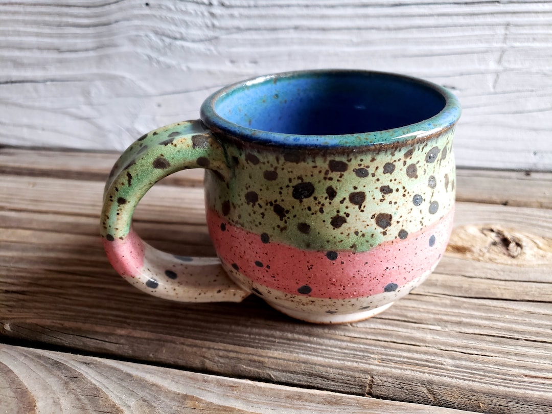 Rainbow Trout Color Mug - Etsy