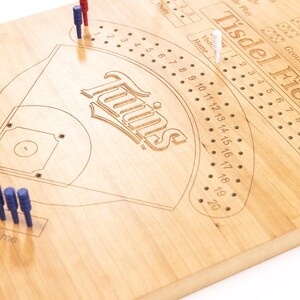 Baseball Board Game - Personalized, Maple, Custom, College, MLB, School ...