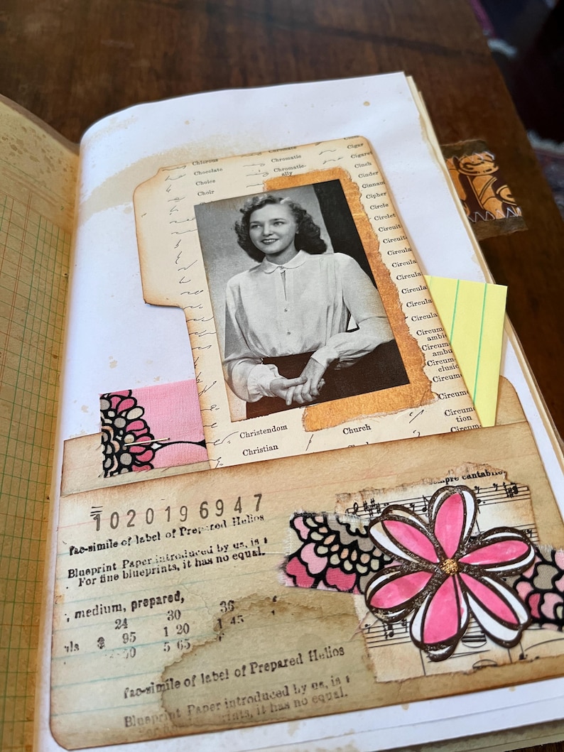 Vintage Office Handmade Junk Journal - Etsy
