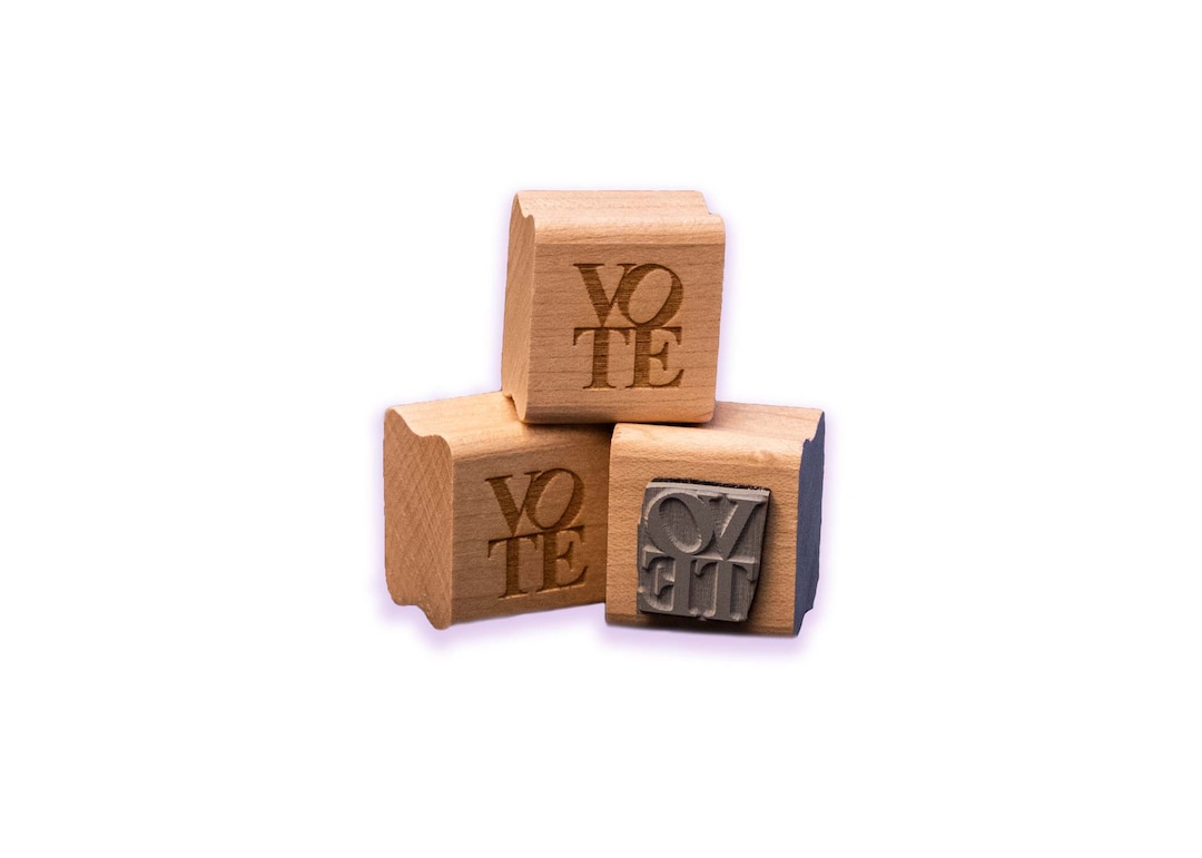 VOTE Rubber Stamp for Postcards to Voters and GOTV Initiatives - Etsy