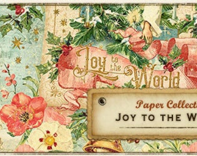 Graphic 45 Joy to the World 12x12 Paper Set - 1 of Each 8 Design Papers ...