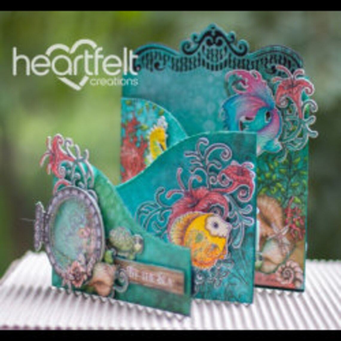 Heartfelt Creations Coral Reef Collage Die | Etsy
