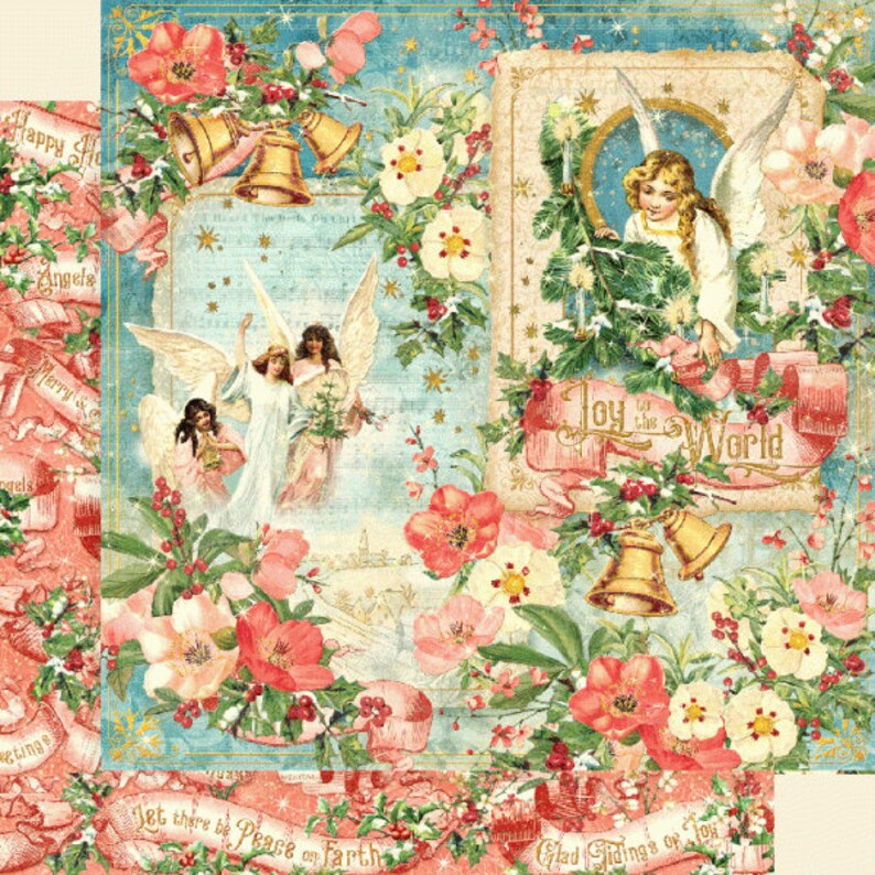 Graphic 45 Joy to the World 12x12 Paper Set 1 of Each 8 | Etsy