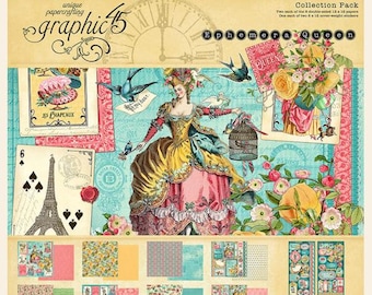 Graphic 45 Little One 12x12 Collection Pack Cardstock, Scrapbooking ...