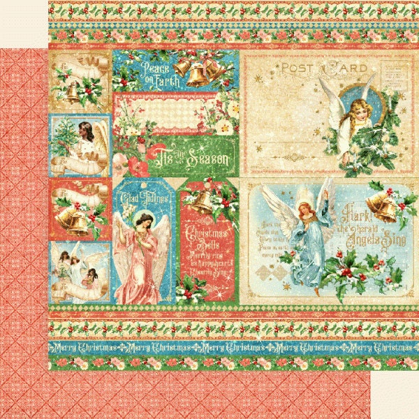 Graphic 45 Joy to the World 12x12 Paper Set 1 of Each 8 | Etsy