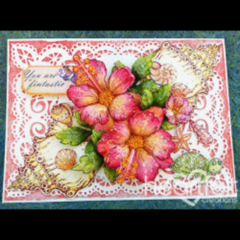 Heartfelt Creations Coral Reef Collage Die Under the Sea - Etsy