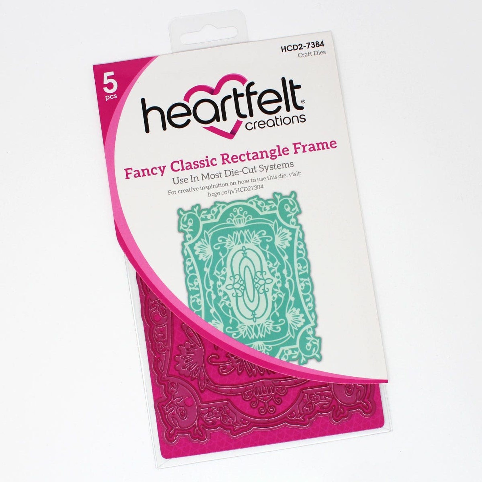 Heartfelt Creations Fancy Classic Rectangle Frame Die - Etsy