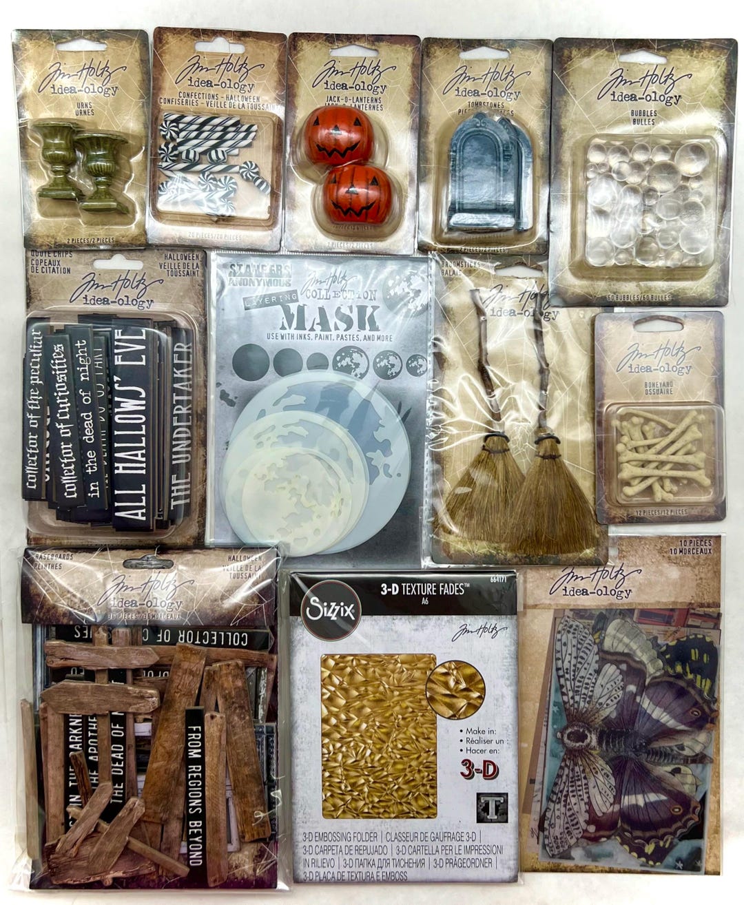 TIM Holtz Idea-ology Bundle - Halloween - Etsy