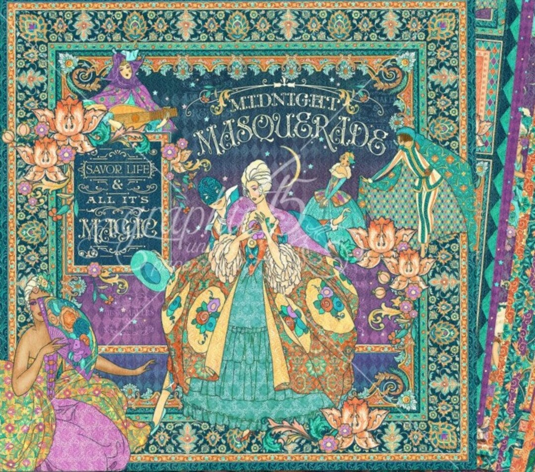Graphic 45 Midnight Masquerade 8 Sheets of 12x12 Paper - Etsy