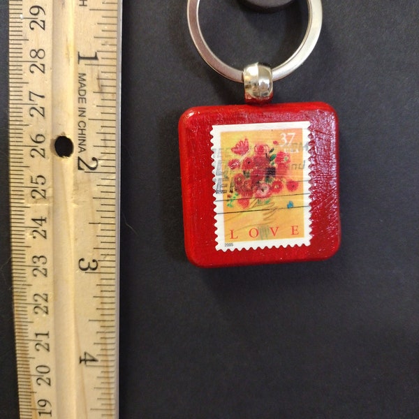 Flower Keychain - Etsy