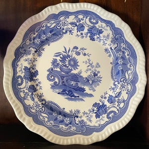 Spode Plates to Hang or Use - Regency Series - Sold Individually - Blue ...