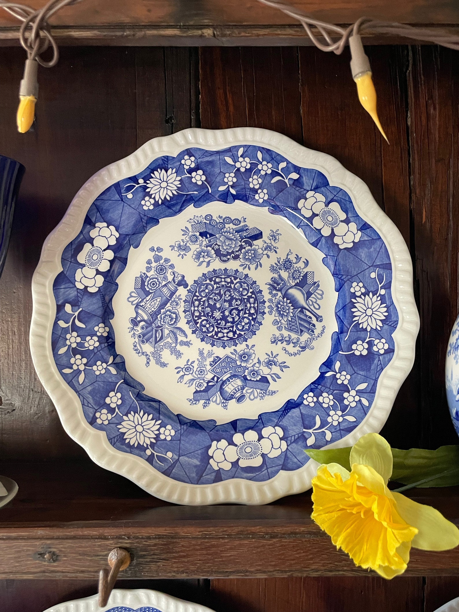 Spode Plates to Hang or Use - Regency Series - Sold Individually - Blue ...