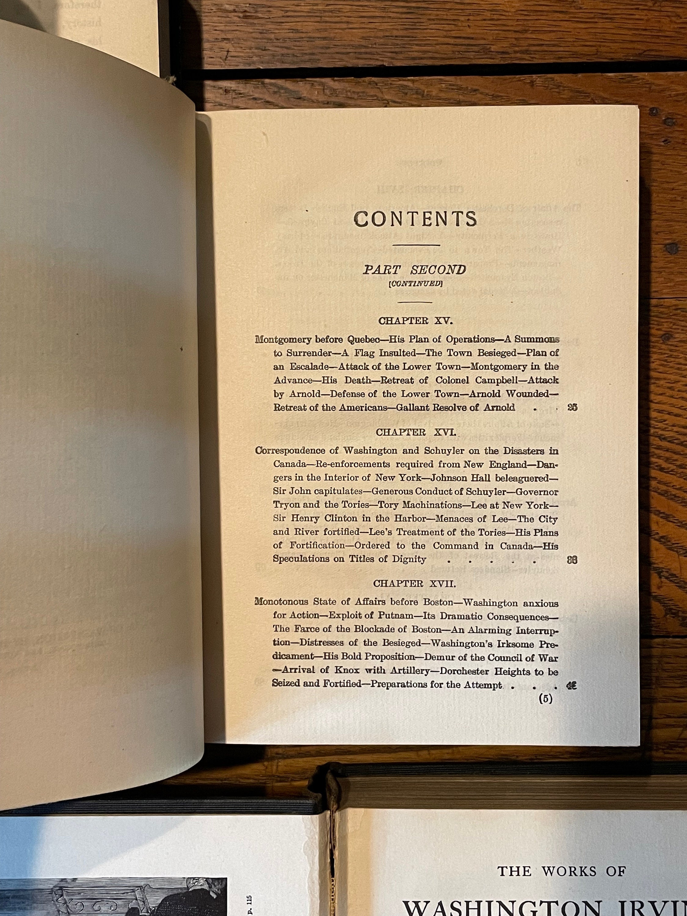 George Washington the Works of Washington Irving 1900 Antique Hardcover ...