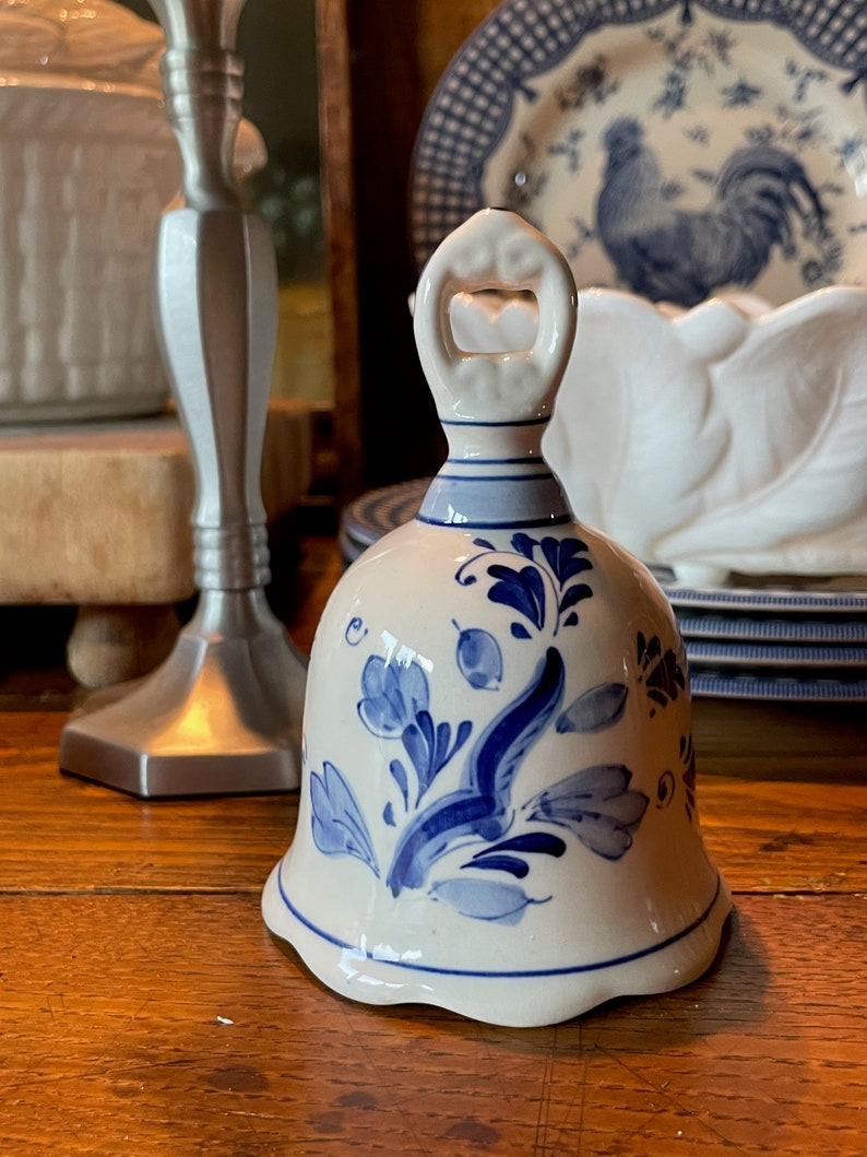Delft Bell Blue & White Vintage - Etsy