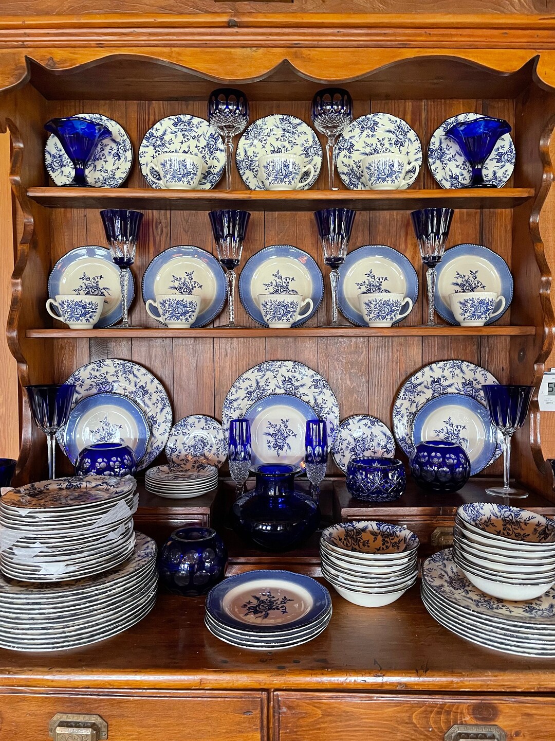 Colonial Rose Blue by Wood & Sons - Sold Individually - Etsy