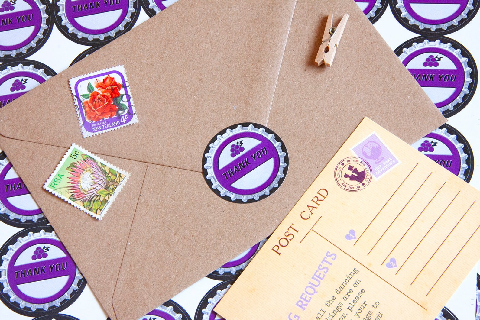 DISNEY UP - Grape Soda - Bottle Cap Design / Envelope Seal / Wedding ...
