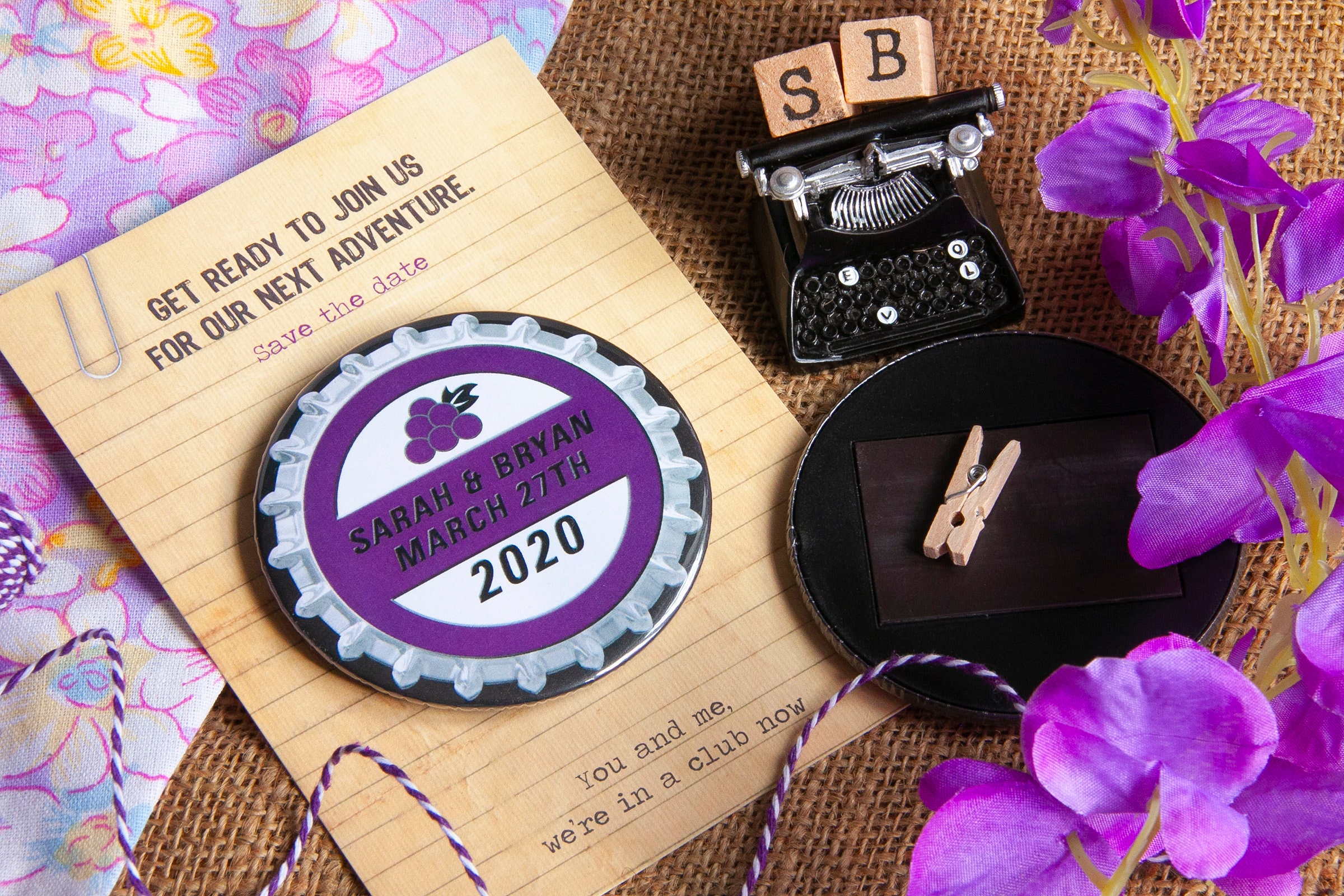 DISNEY UP Save the Date 77mm bottle cap magnets with backing | Etsy