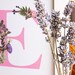 Personalised Initial PRESSED FLOWER A4 Print Gift / Girls - Etsy UK