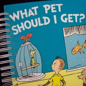 Seuss What Pet Should I Get Blank Journal Diary Notebook - Etsy
