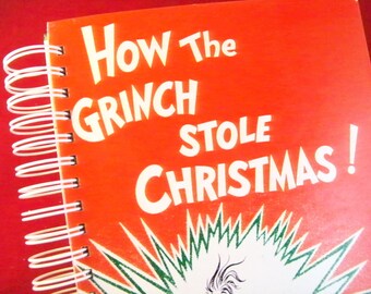 Grinch Journal - Etsy
