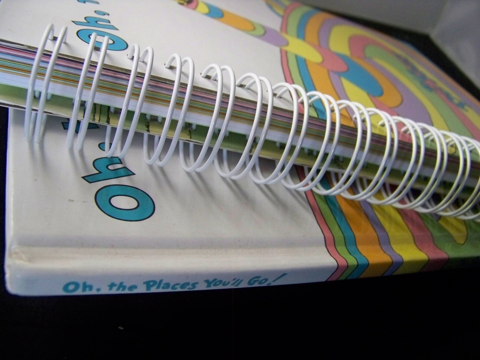 Send Us Your Book to REBIND Seuss Book Journal Graduation Teachers Sign ...