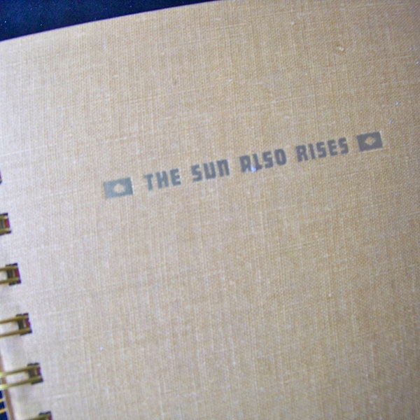 The Sun Also Rises - Etsy