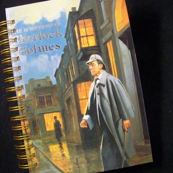 Sherlock Holmes Notebook - Etsy