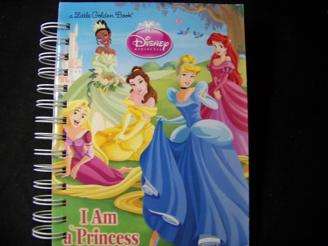 Disney Princess Autograph Book Disneyland Disney World Little Golden ...