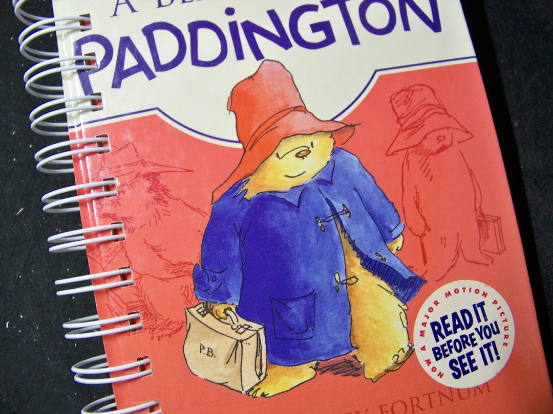 Paddington Bear Book Journal Diary Planner Notebook Teddy Bear Book - Etsy
